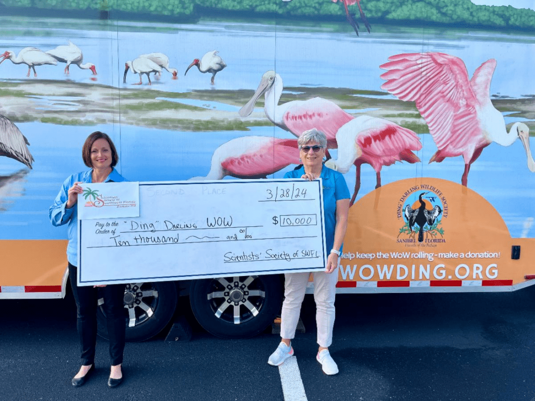 Refuge’s WoW receives donation - SANIBEL-CAPTIVA - Island Reporter ...